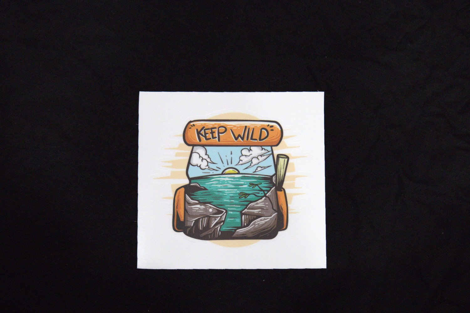 High-Quality Kiss Cut Stickers – Customizable Designs by We Must