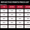 Reflective Prints | Reflective Transfers Canada