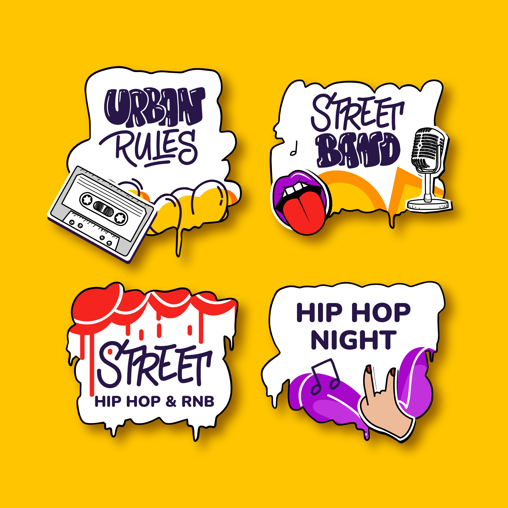 Removable Wall Stickers - Stylish, Easy-to-Apply