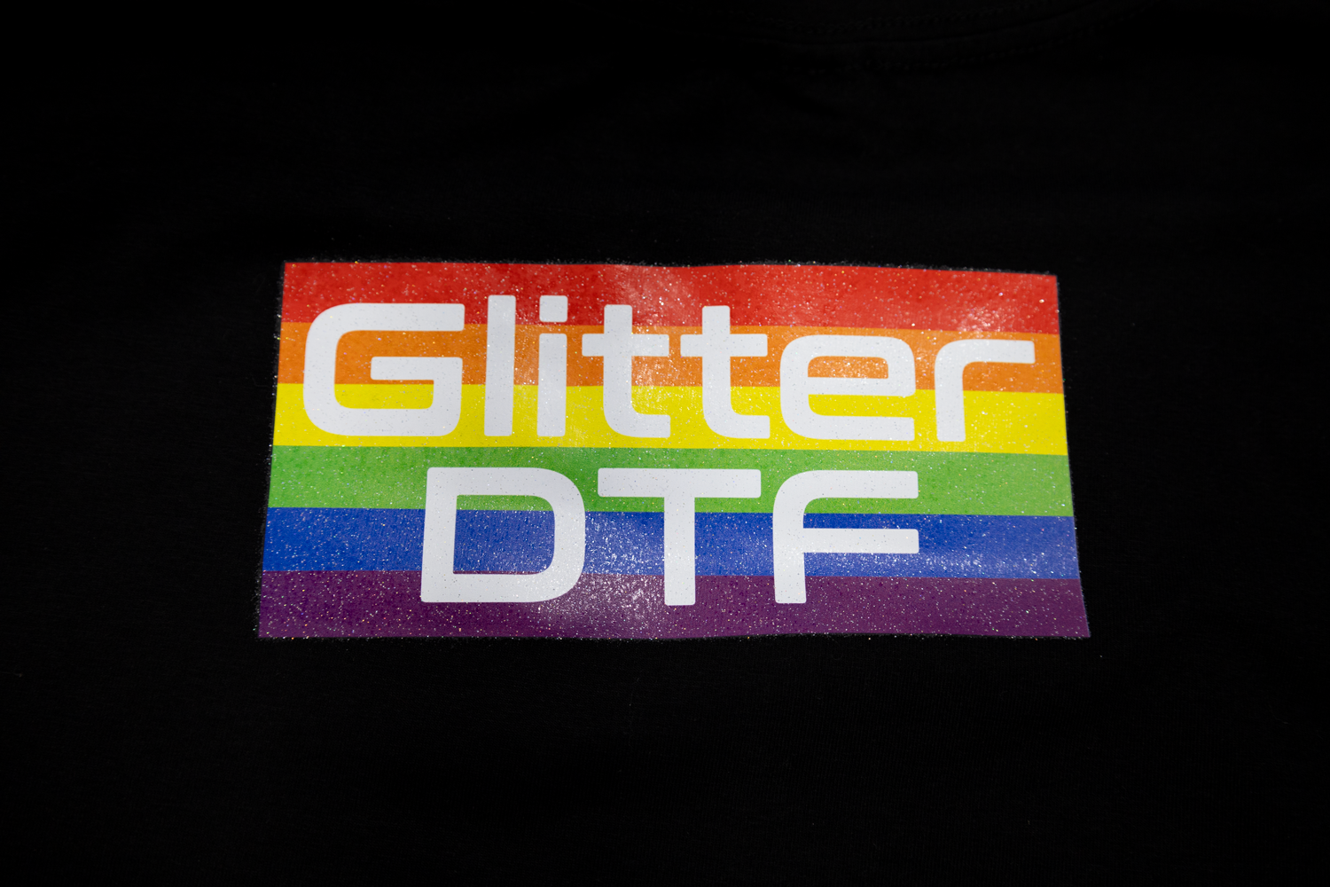 Glitter DTF Transfers | Heat Transfers with Sparkling Features